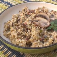 Steel Cut Oat Risotto - Healthy Slow Cooking