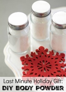 DIY Body Powder - Healthy Slow Cooking Vegan & Gluten Free