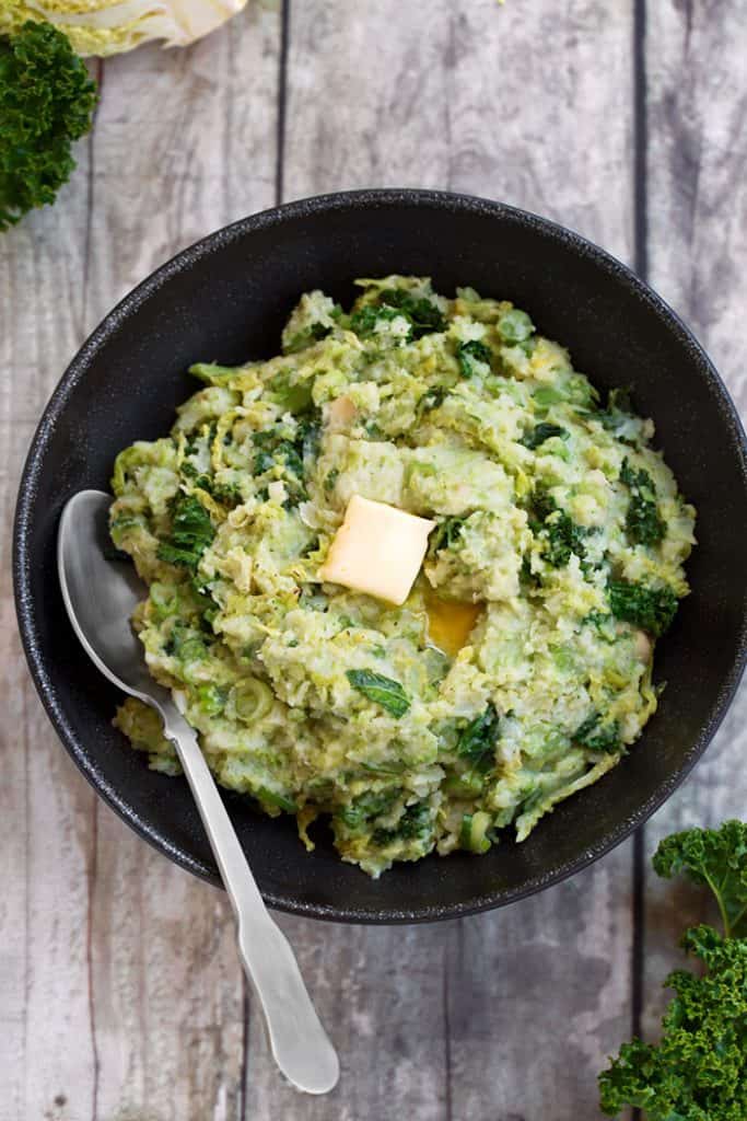Vegan Colcannon for St. Patrick's Day - Healthy Slow Cooking