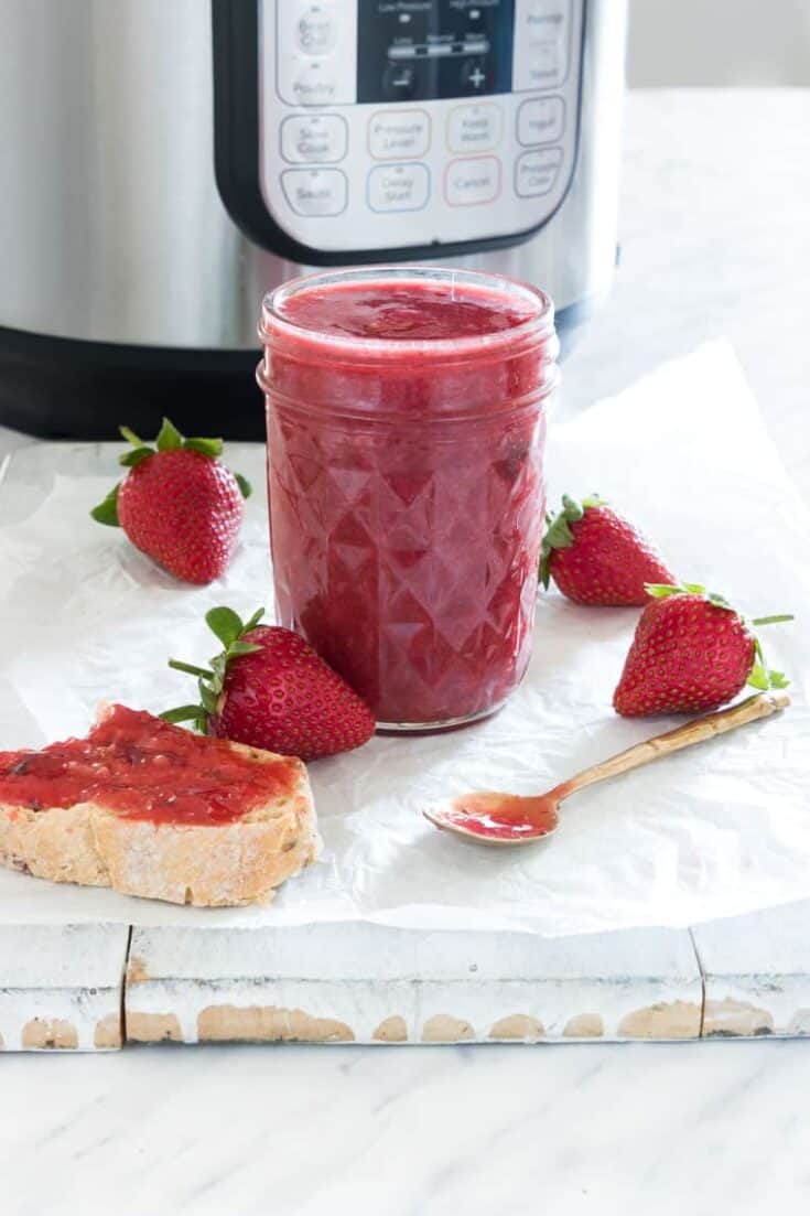 Vegan Instant Pot Strawberry Recipes - Healthy Slow Cooking