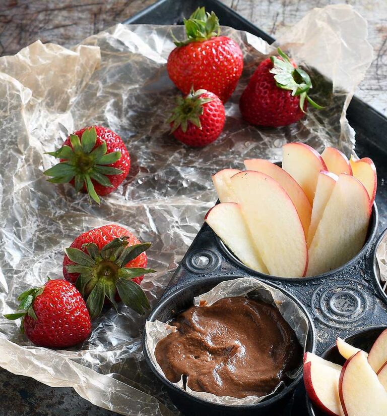 Healthy Whole Food Plant-Based Chocolate Hummus Recipe with Dates and ...